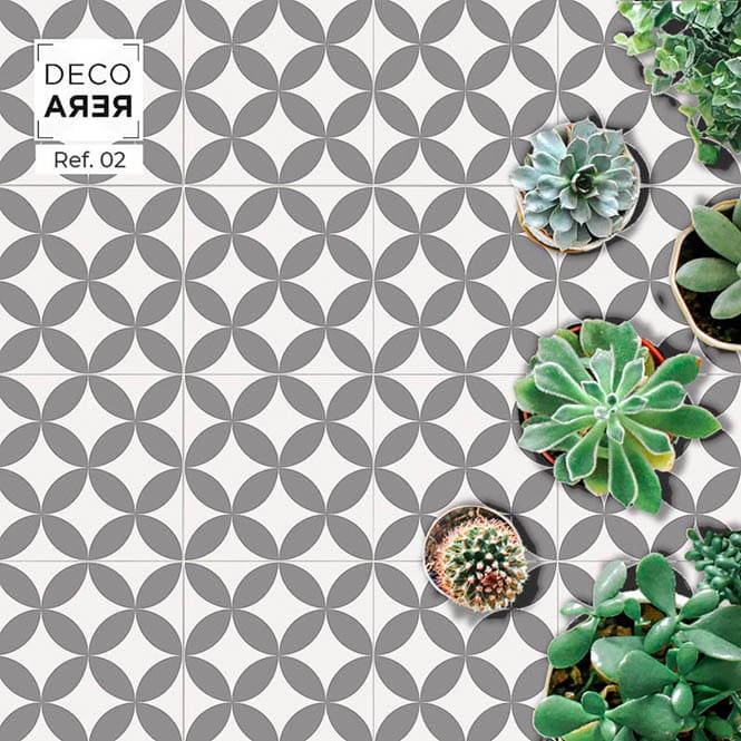 Modernist Petal Tiles - Decorera Home