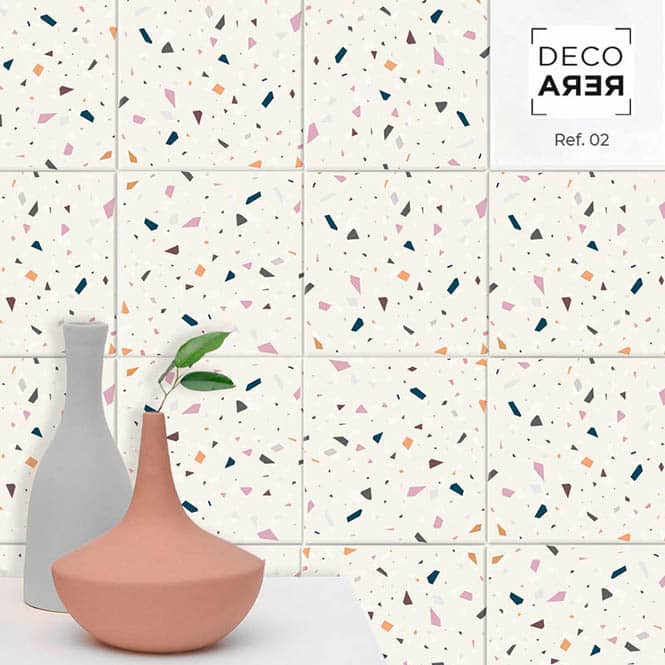 Pop Terrazzo Vinyl Tiles - Decorera Home