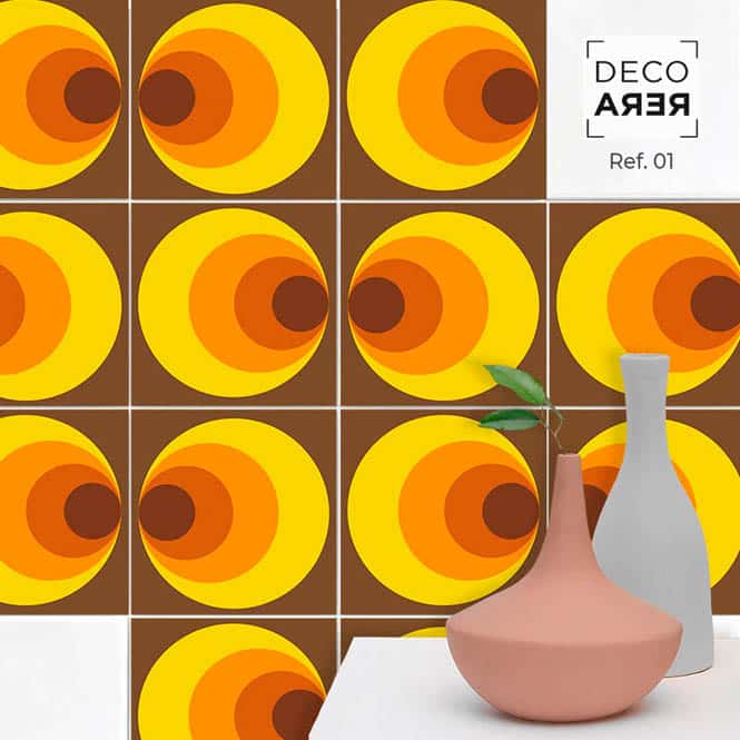 Pop Eyes Vinyl Tiles - Decorera Home