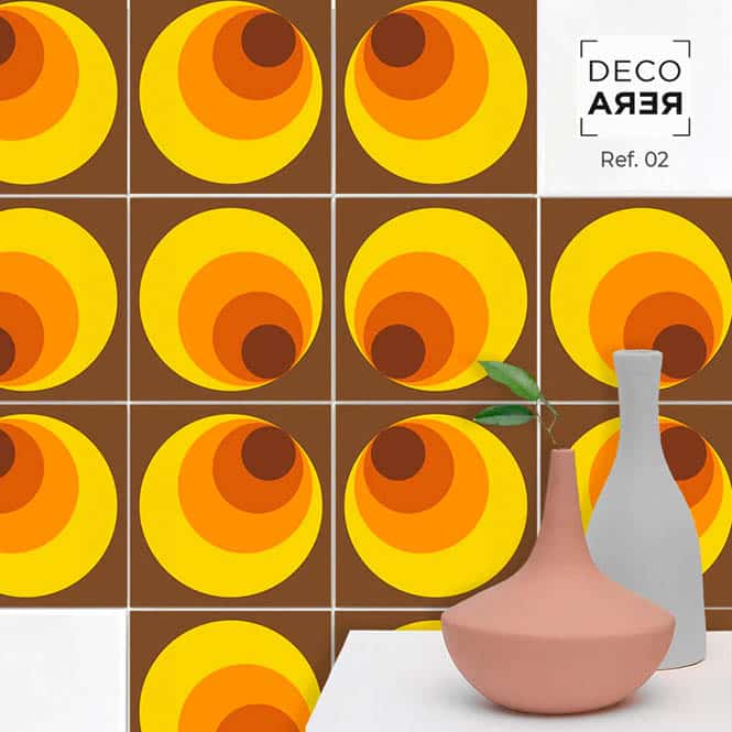 Pop Eyes Vinyl Tiles - Decorera Home