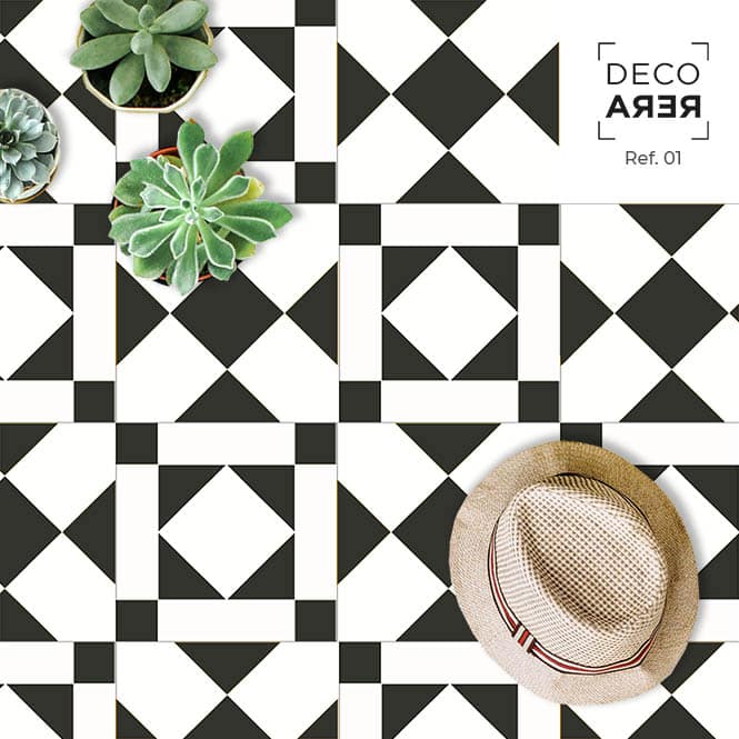 Modernist Rhomb Tiles - Decorera Home