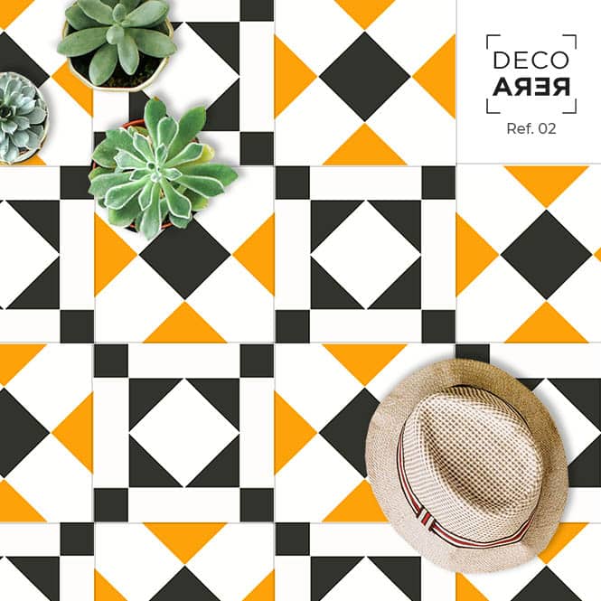 Modernist Rhomb Tiles - Decorera Home