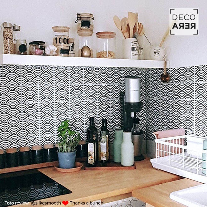 Modernist Sea Tiles - Decorera Home