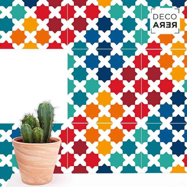 Alhambra Stars Tiles - Decorera Home